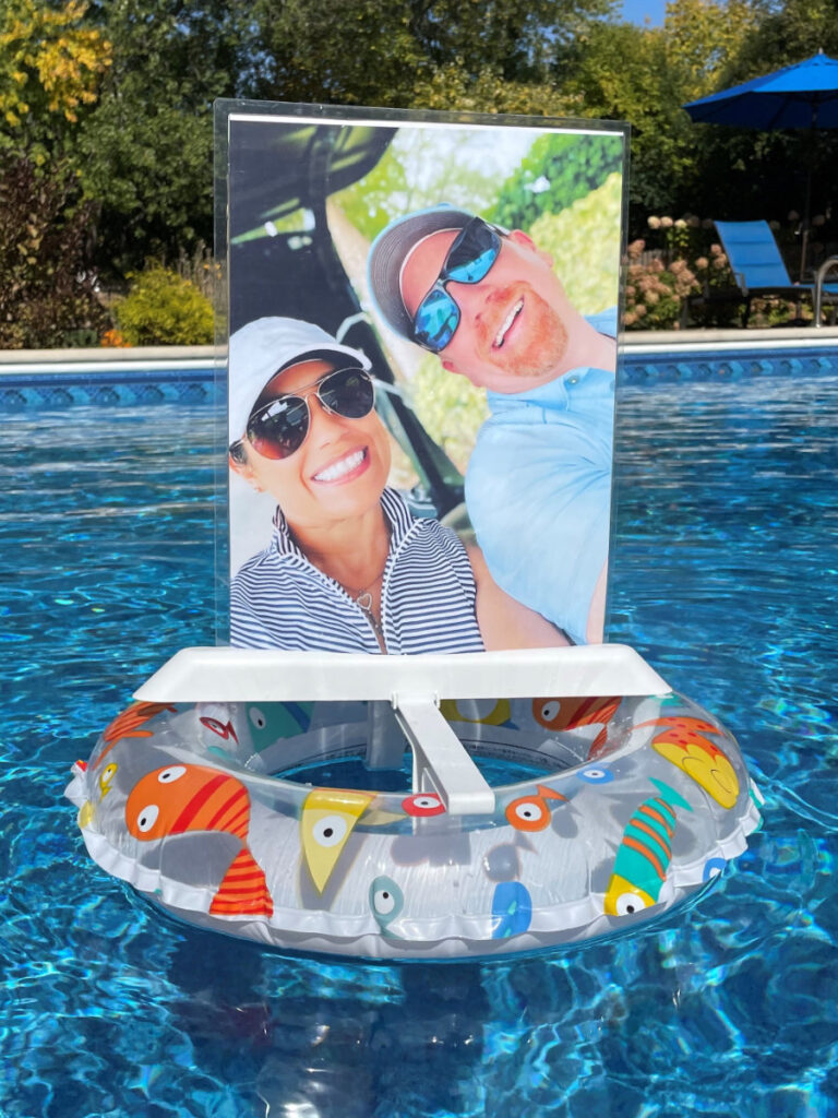 PhotoFloat | Floating photos for your pool | Snap, Load, Float